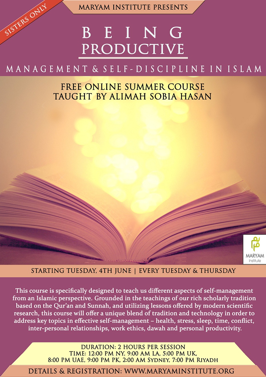 Summer Course Maryam Institute